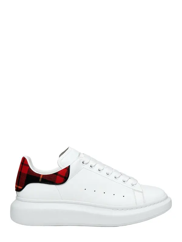 Alexander McQueen Oversized Sneaker - White/red