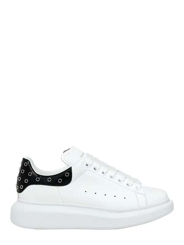 Alexander McQueen Oversized Sneakers - White/black/silver