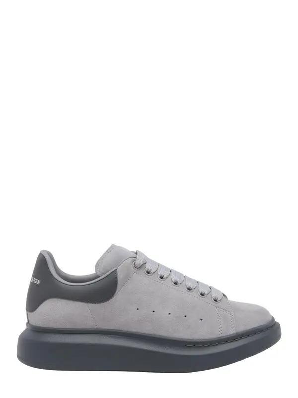 Alexander McQueen Oversized Suede Sneakers - Grey
