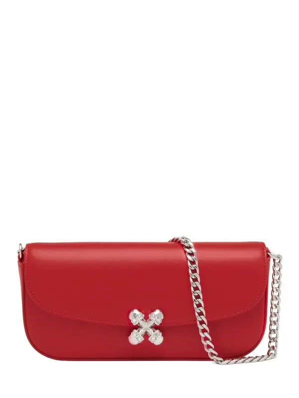 Alexander McQueen Small Skull Flower Bag - Red