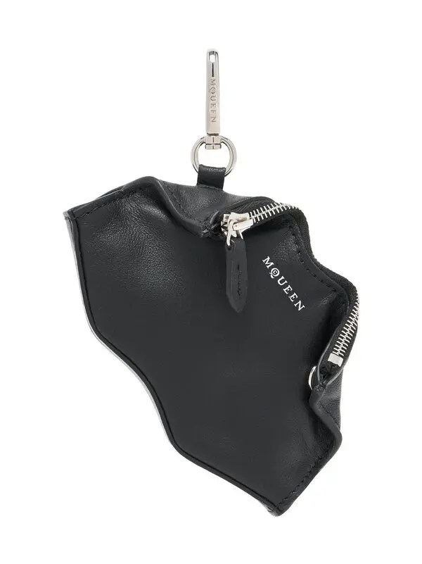 Alexander McQueen Manta Charm - Black