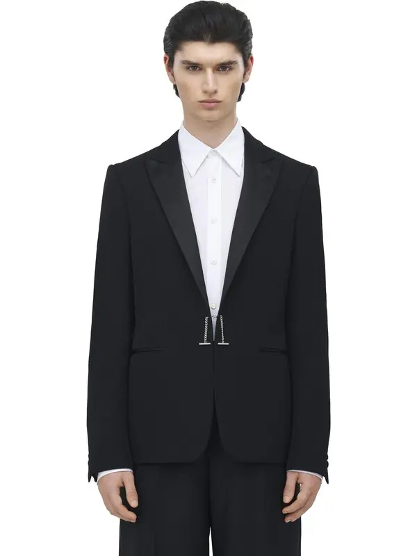 Alexander McQueen Single-breasted Jacket - Black