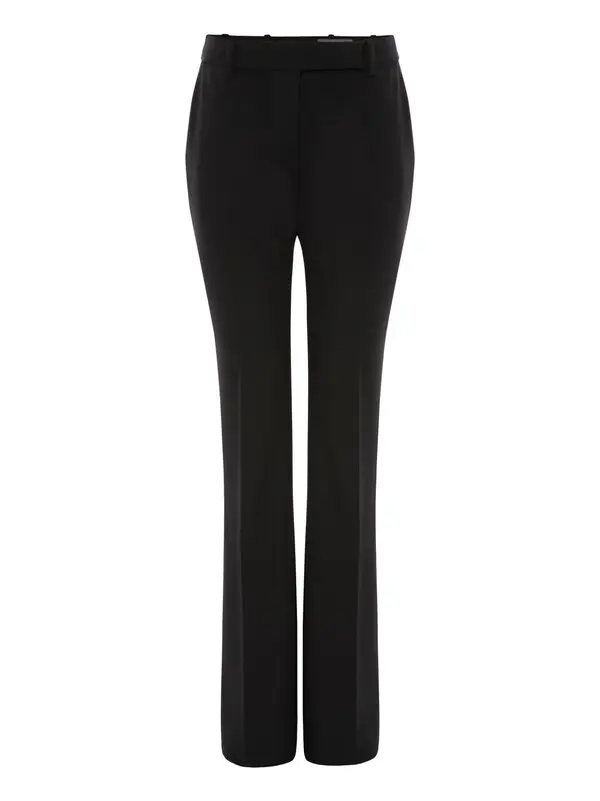 Alexander McQueen Narrow Bootcut Trousers - Black