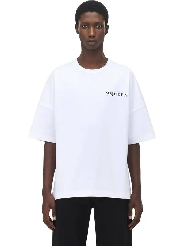 Alexander McQueen Oversized T-shirt - White