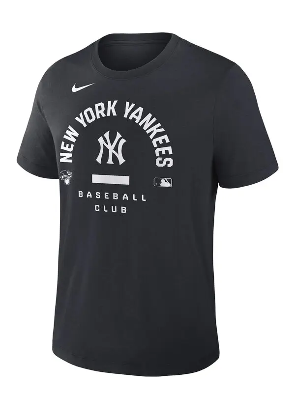 Nike New York Yankees Authentic Collection Early Work Dri-fit Mlb T-shirt - Blue