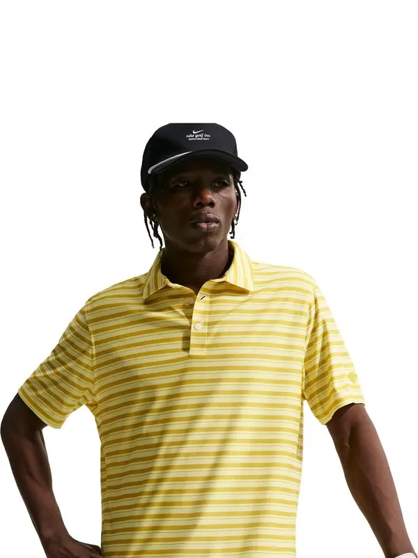 Nike Tailored Performance Dri-fit Golf Polo - Yellow
