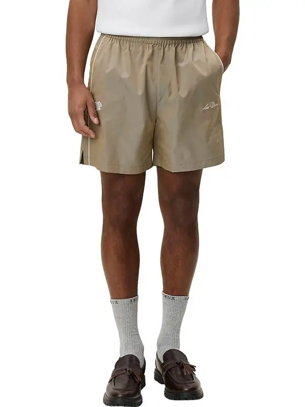 LES DEUX Smith Shorts - Laurel Oak Sand