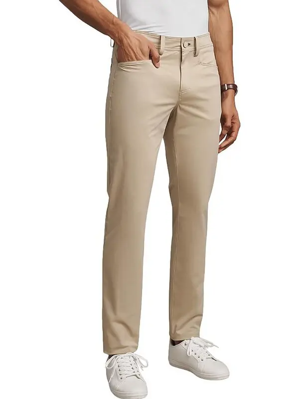 RHONE Commuter Flyweight Five Pocket Pants - Light Khaki