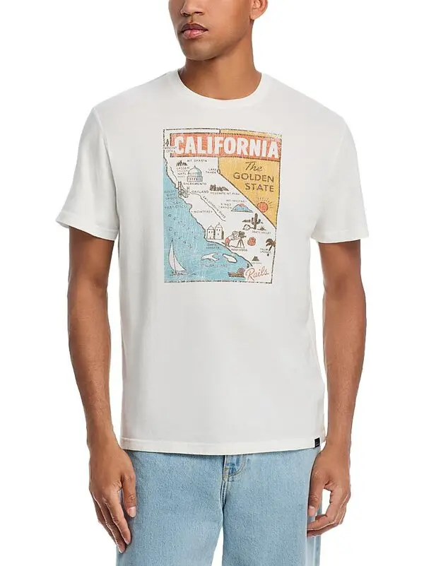 Rails Neil California Graphic T-shirt - Golden State