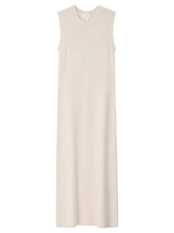 CASASOLA Violeta Midi Dress - Tapioca