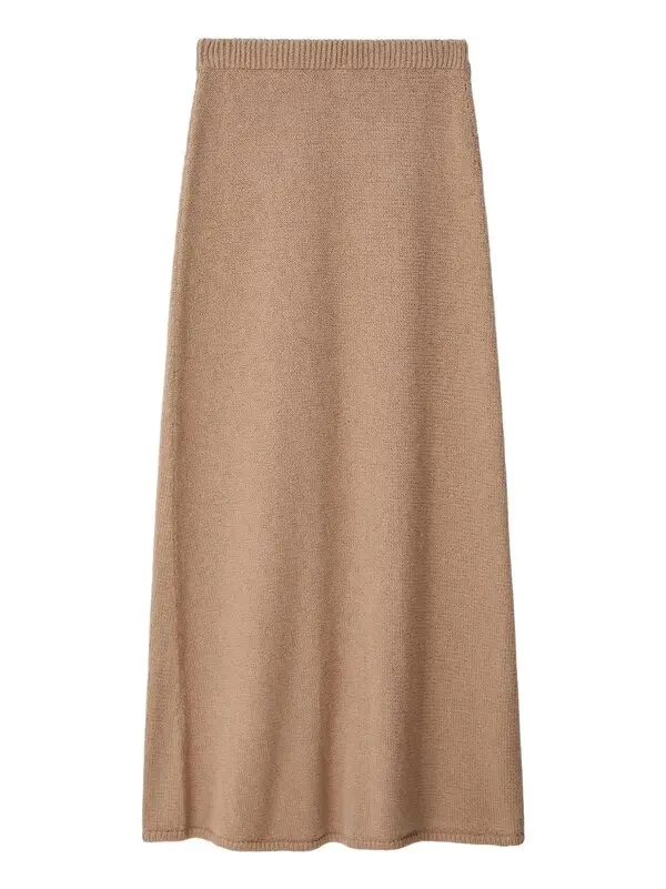 CASASOLA Martina Knit Skirt - Camel