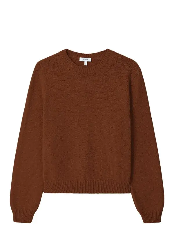 CASASOLA Nina Crewneck - Brown