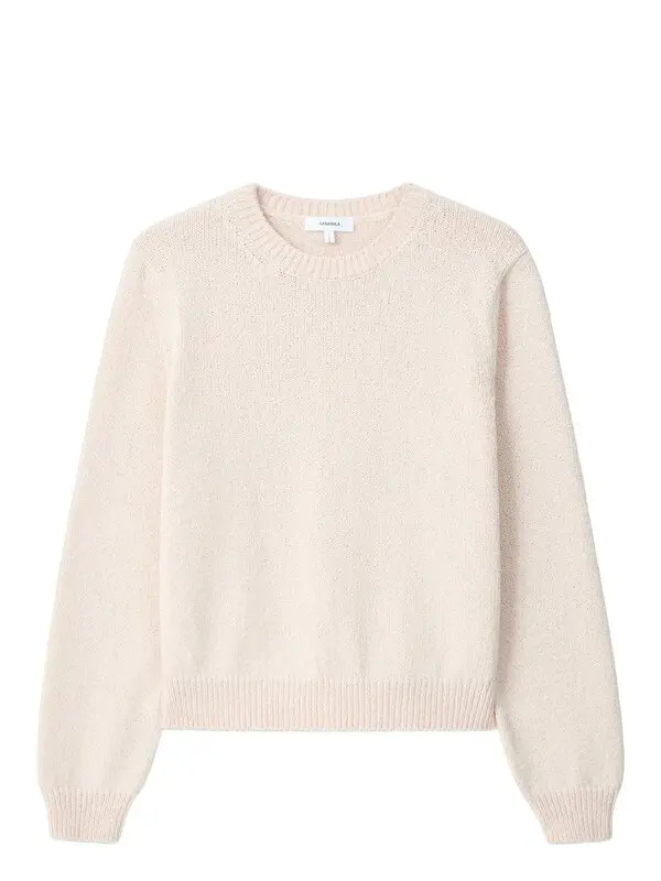 CASASOLA Nina Crewneck - Tapioca