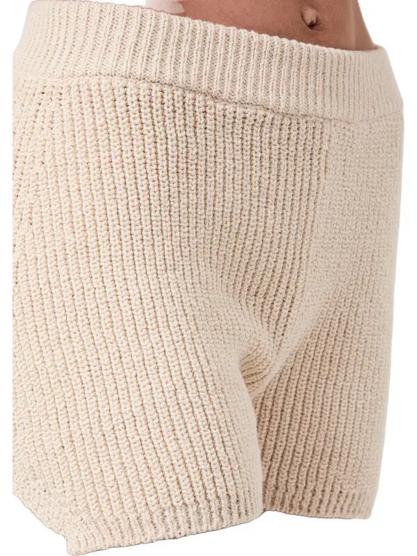 CASASOLA Alba Heavyweight Shorts - Tapioca