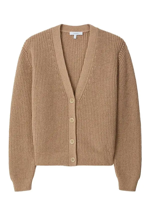 CASASOLA Aurora Cardigan - Camel