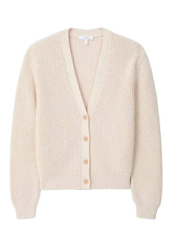 CASASOLA Aurora Cardigan - Tapioca