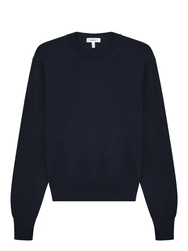 CASASOLA Pio Crewneck - Navy