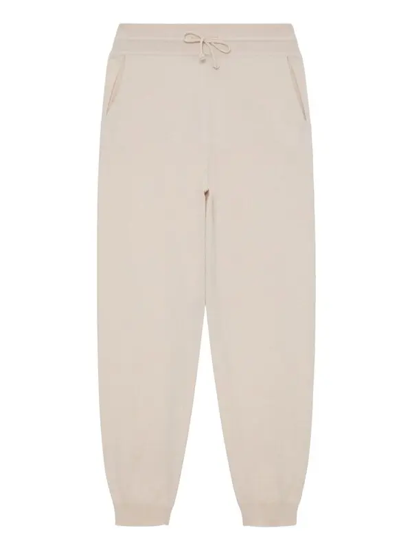 CASASOLA Fiore Cashmere Jogging Trousers - Sand