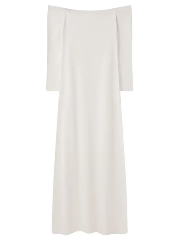 CASASOLA Caterina Compact Dress - Ivory