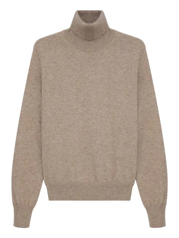 CASASOLA Camilla Turtleneck - Stone