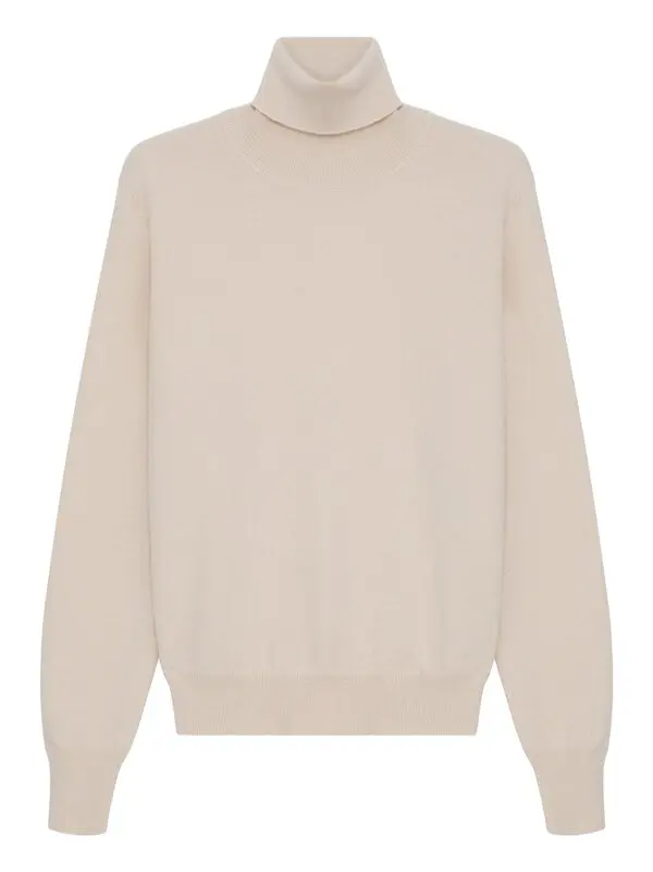 CASASOLA Camilla Turtleneck - Sand