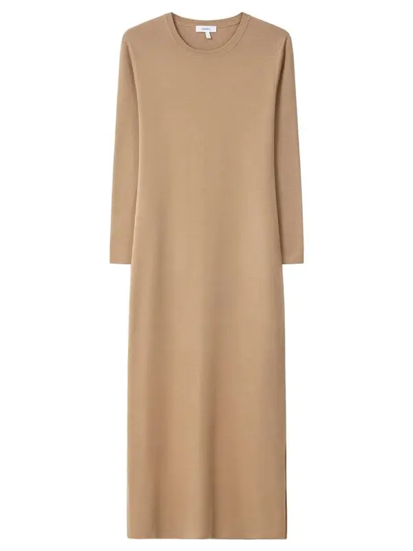 CASASOLA Elisabetta Midi Dress - Camel