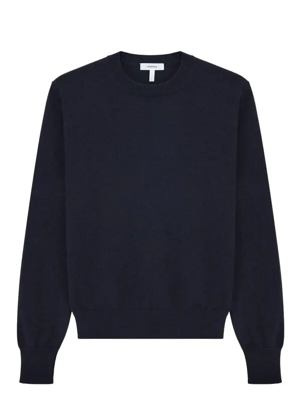 CASASOLA Corsa Crewneck - Navy