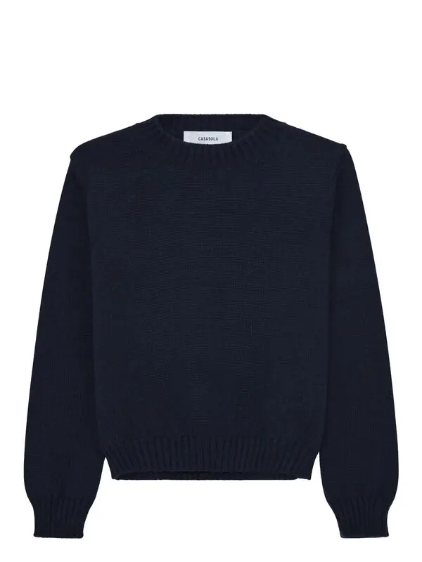 CASASOLA Pipo Crewneck - Navy
