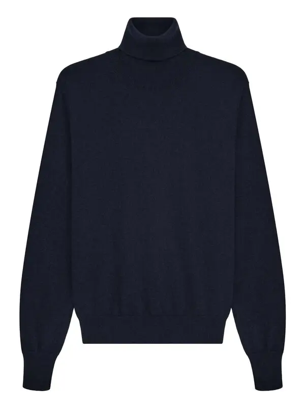 CASASOLA Camilla Turtleneck - Navy