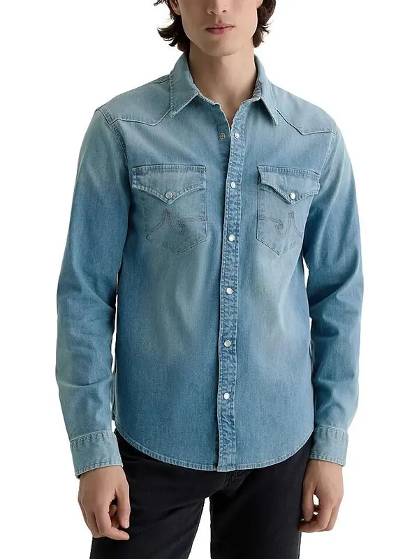 Ag Classic Fit Western Shirt - Stanton