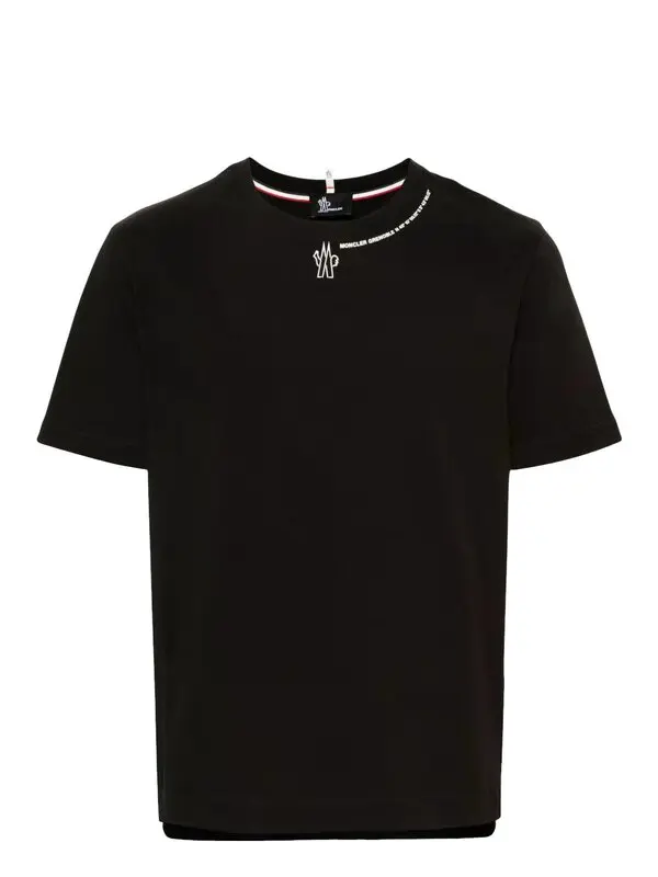 Moncler Logo-print T-shirt - Black