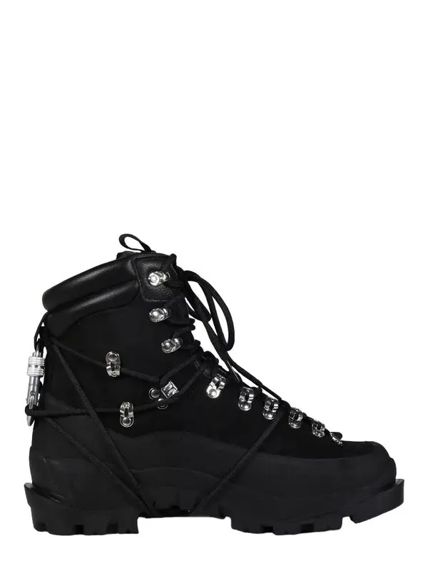 HELIOT EMIL Carabiner-detail Boots - Black