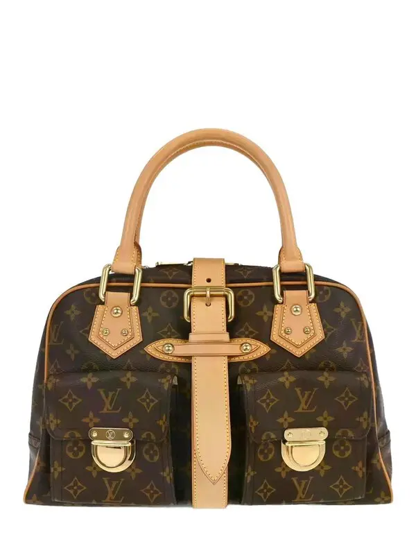 LOUIS VUITTON 2007 Manhattan Gm Tote Bag - Brown