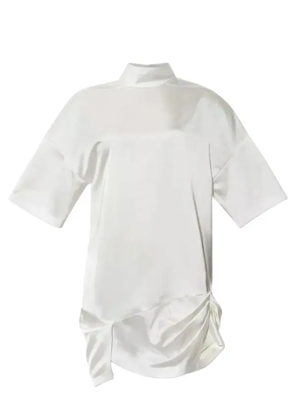 IRO PARIS Tikka Draped Mini Dress - White