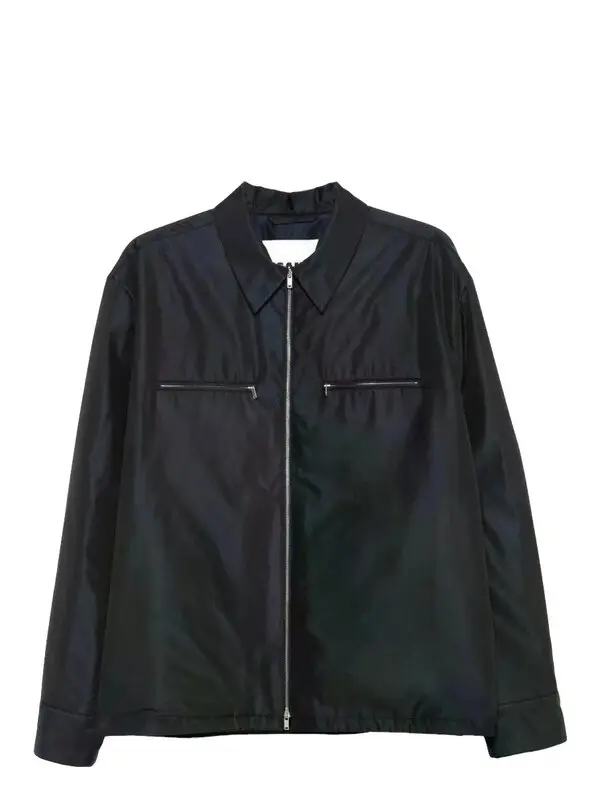JIL SANDER Padded Shirt Jacket - Blue