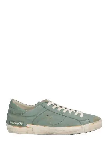 Philippe Model Leather Low-top Sneakers - Green