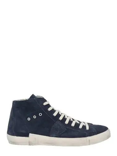 Philippe Model Leather High-top Sneakers - Navy