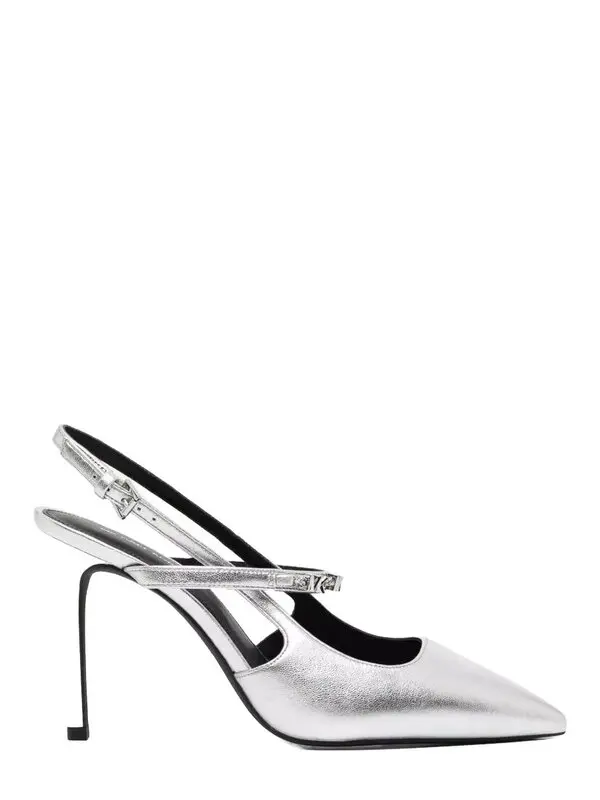 Michael Kors 95mm Dina Flex Pumps - Silver