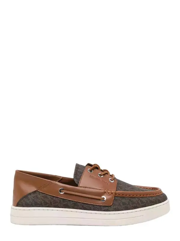 Michael Kors Aiden Boat Shoes - Brown