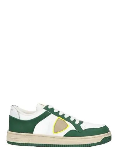 Philippe Model Lyon Leather Sneakers - White