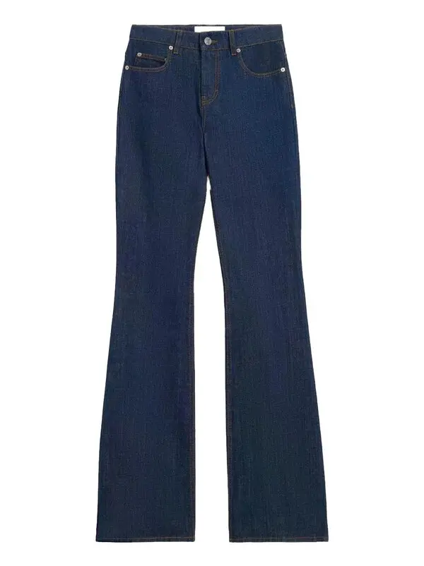 Ami Bootcut Five-pocket Jeans - Blue