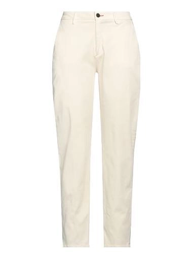 Liviana Conti Straight Leg Twill Pants - Ivory