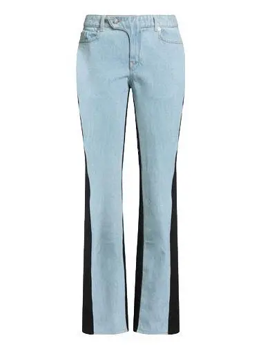 MUGLER Organic Cotton Straight-leg Jeans - Blue