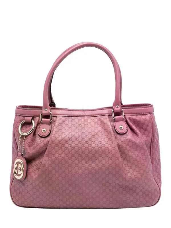 Gucci Ssima Sukey Tote Bag - Pink