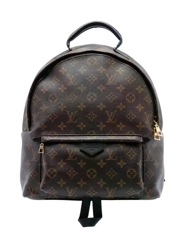 LOUIS VUITTON 2016 Monogram Palm Springs Mm Backpack - Brown