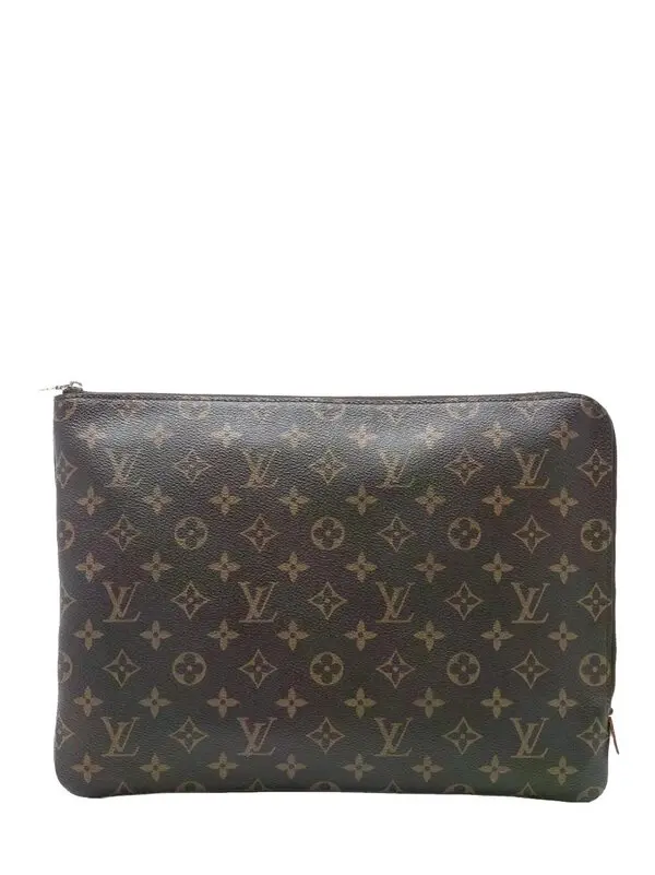 LOUIS VUITTON 2019 Monogram Etui Voyage Mm Clutch - Brown