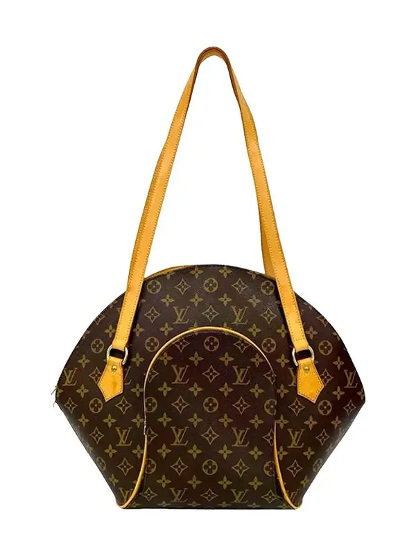 LOUIS VUITTON 1997 Monogram Ellipse Gm Shopping Bag - Brown