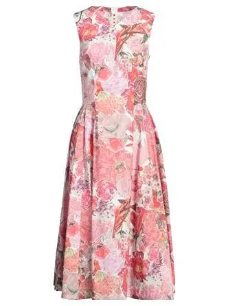 Marni Midi Dress In Cotton - Pink