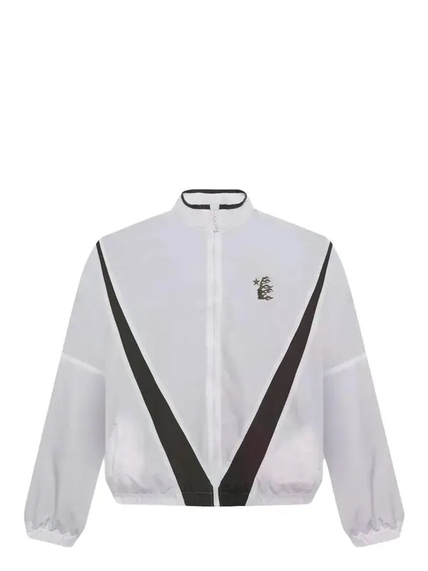 HELLSTAR Side-stripe Track Jacket - White