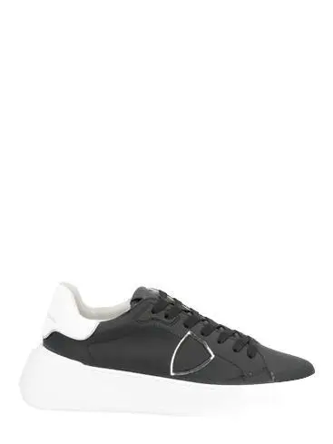 Philippe Model Leather Sneakers - Black